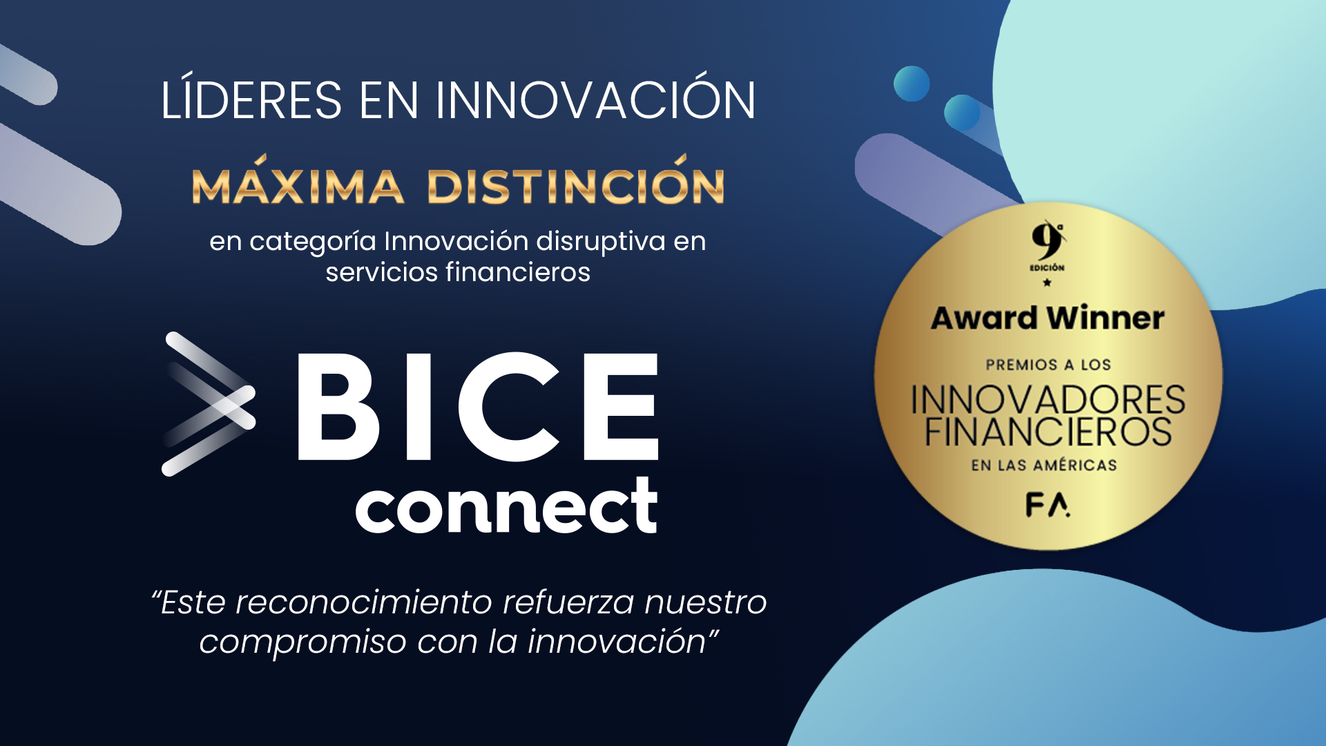 BICE Connect es reconocido como innovación disruptiva en servicios ...